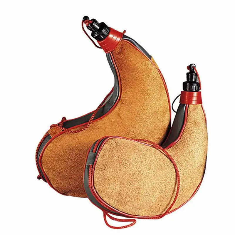 2 Liter Leather Waterskin Bota Bag
