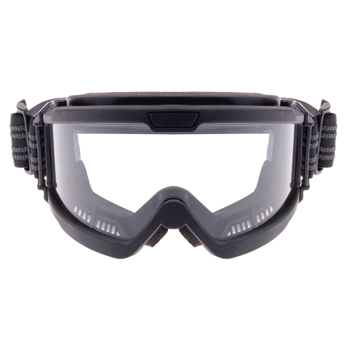Black Military Over-the-Glasses Ballistic Goggles