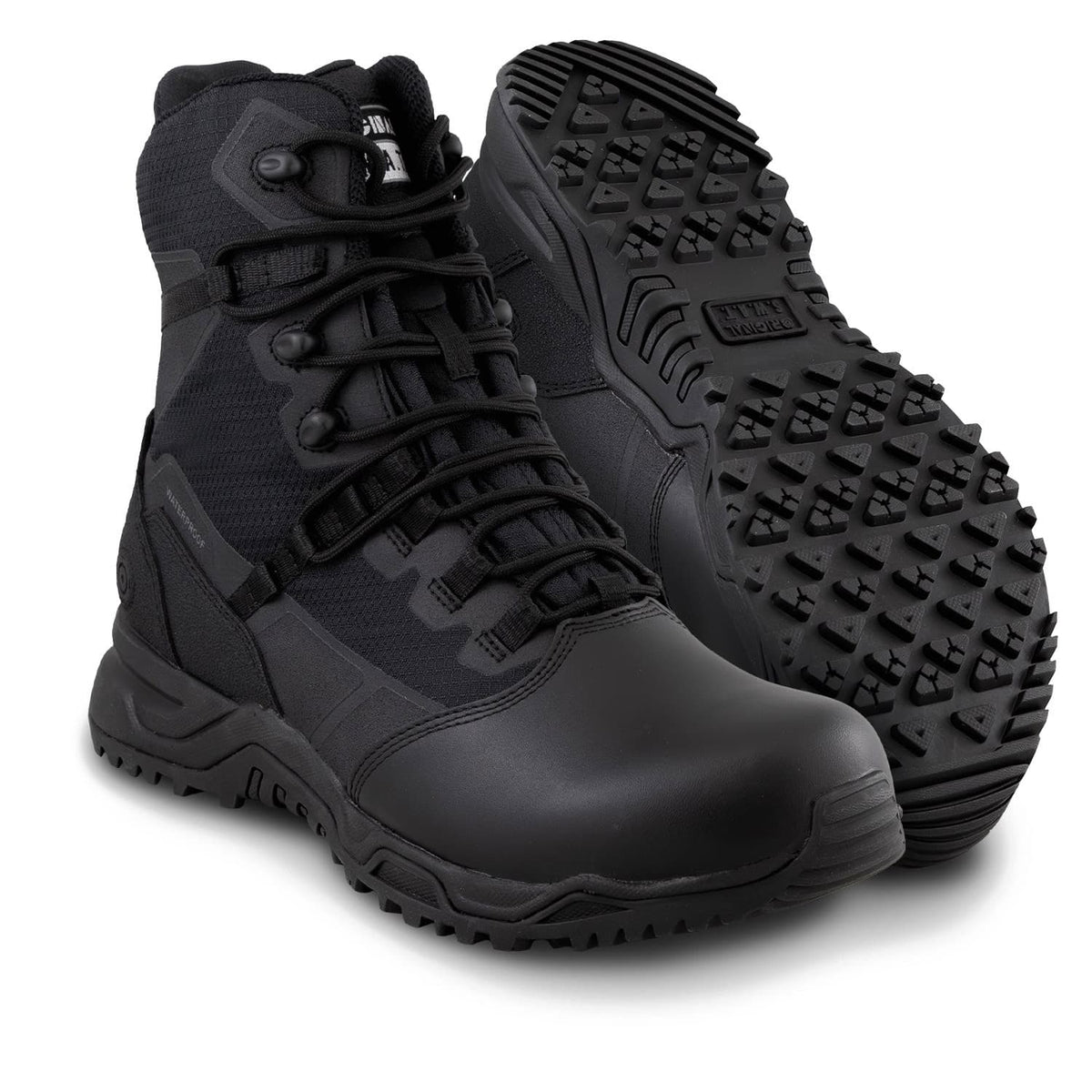 Original SWAT Alpha Fury Tall Zip WP Polishable Tac Boot