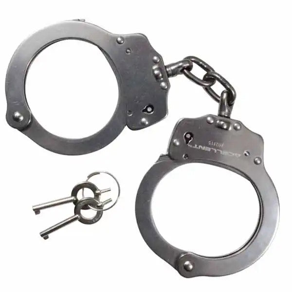 Stainless Steel Chain Link Handcuffs - NIJ Approved
