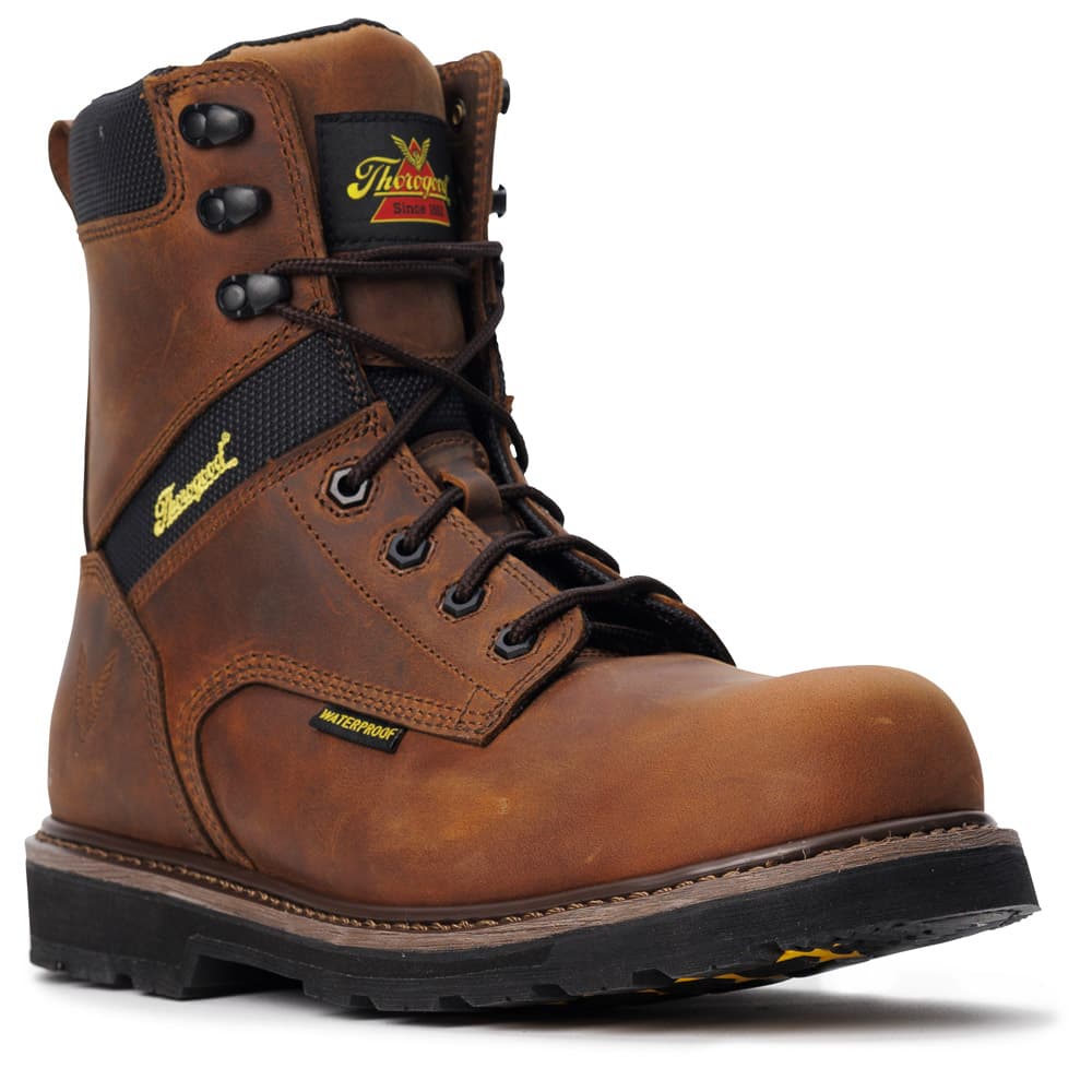 Thorogood Jobsite Tall Brown Composite Toe WP Men's Work Boot