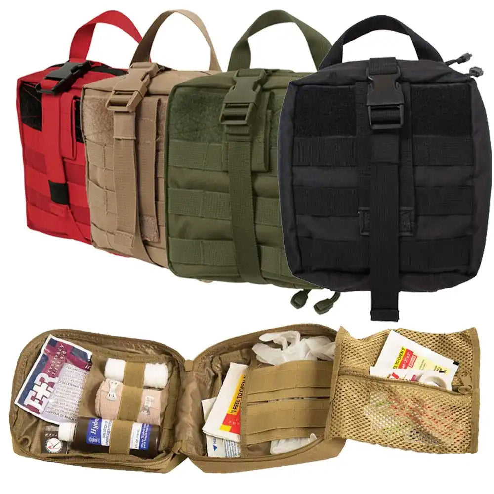 40-Piece First Aid Kit with Tear-Away MOLLE Pouch