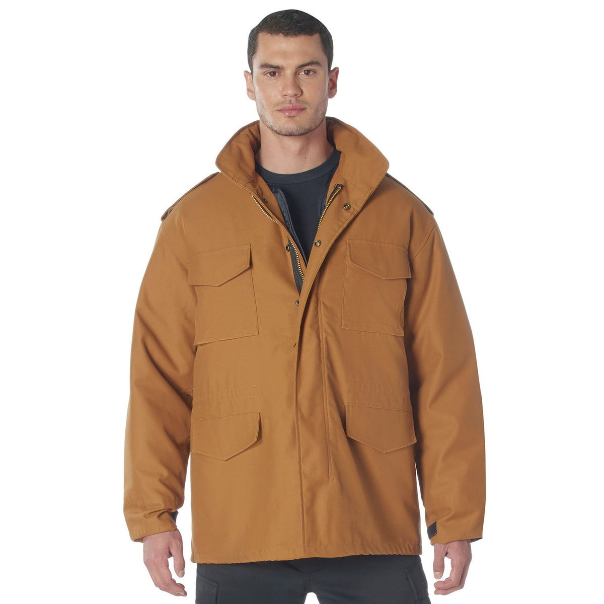 Work Brown Lined M-65 Field Jacket
