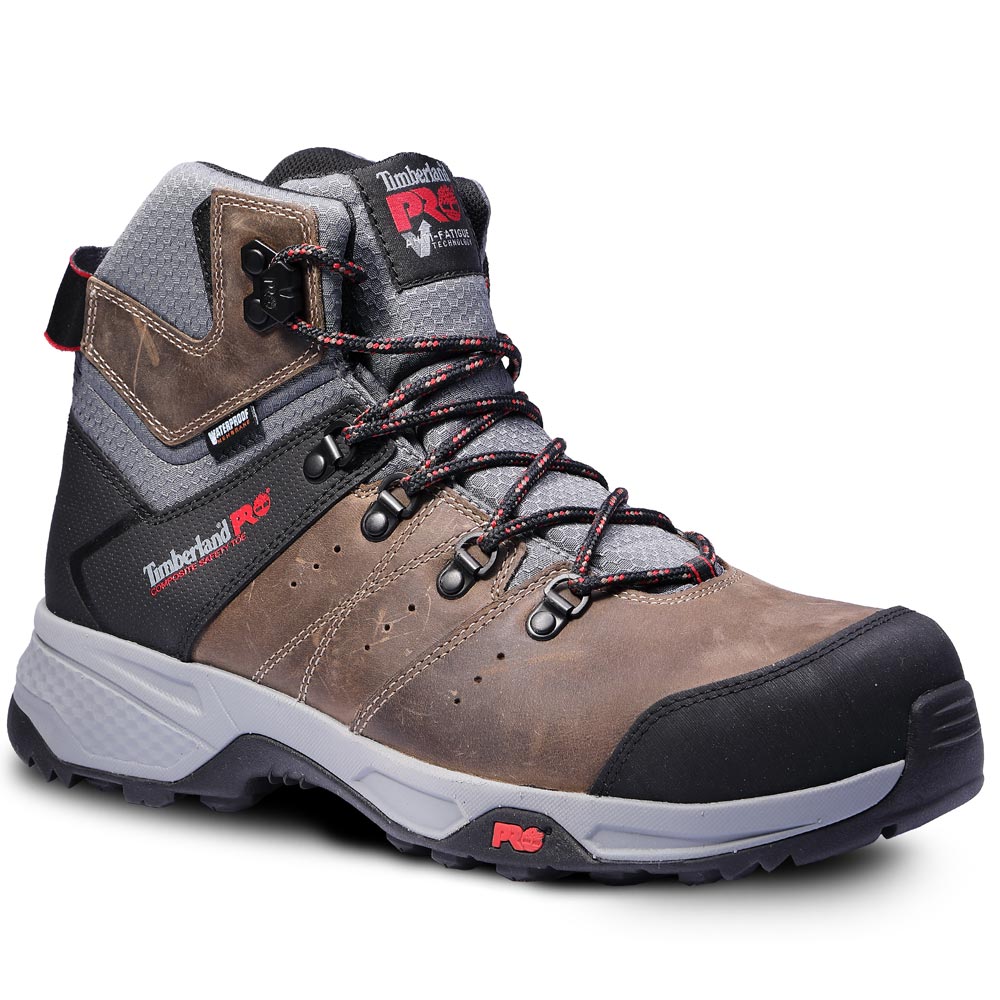 Timberland Pro Switchback Safety Toe WP Brown Work Boot