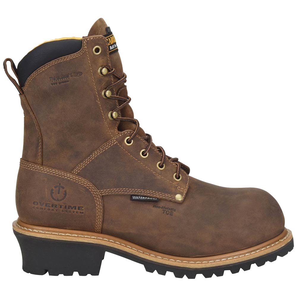 Carolina CA9851 Poplar 8-in WP Insulated CT Logger Boot