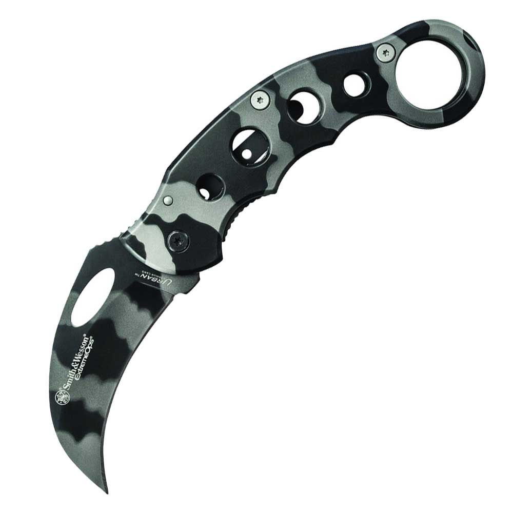 Smith & Wesson Extreme Ops Camo 3-Inch Karambit CK32C