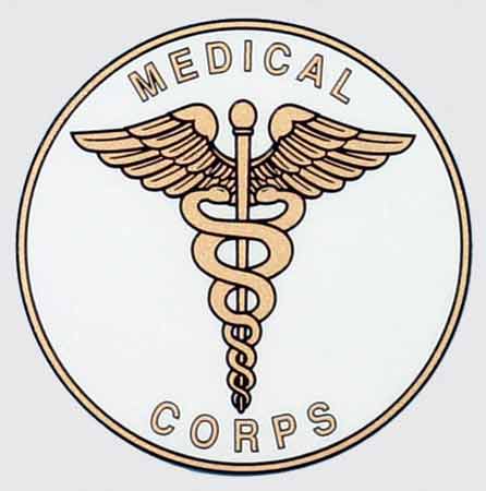 Army Medical Corps Decal - Military Stickers