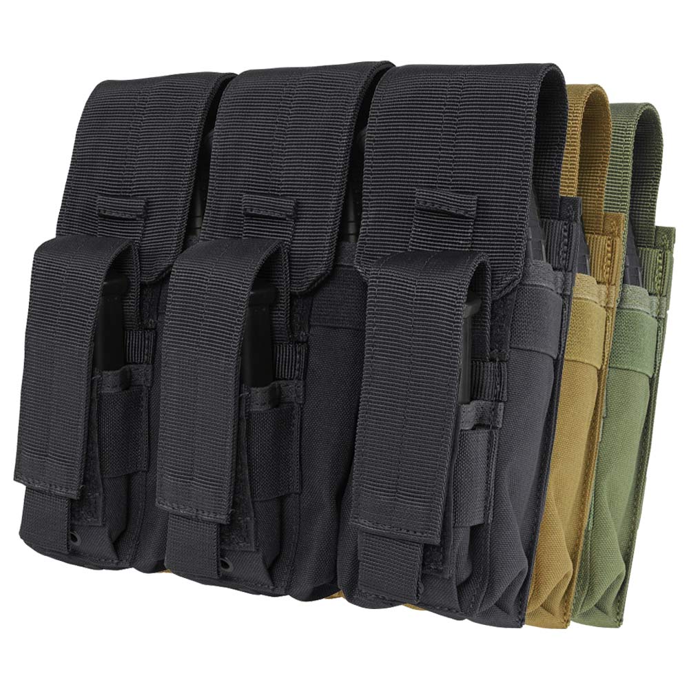Triple AK Kangaroo Magazine Pouch: MOLLE Compatible