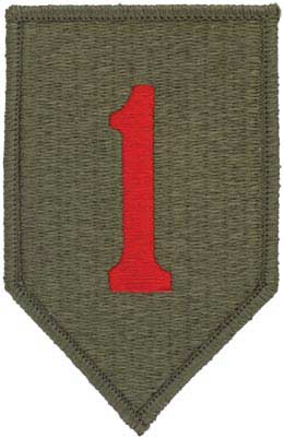 1st Infantry Division Full Color Patch Military Patch Insignia in ...