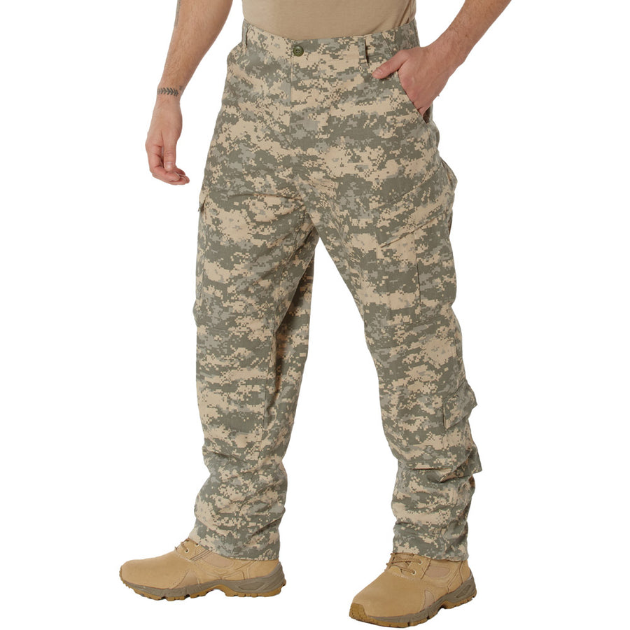 Men's ACU Digital Camo Military Uniform Pants