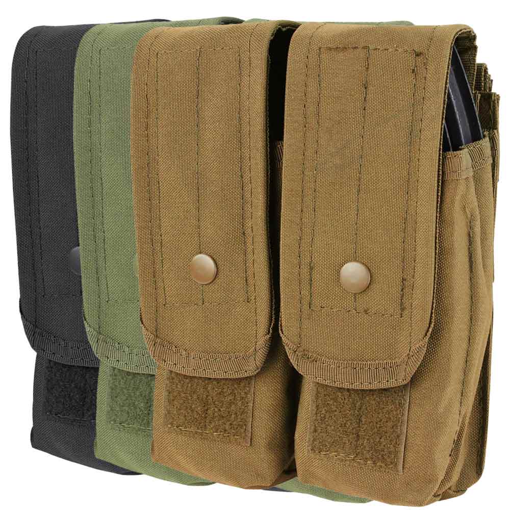 M.O.L.L.E Tactical M-4/AK47 Double Mag Pouch - MOLLE Pouch