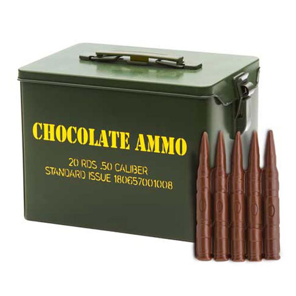 Chocolate Ammo Ammunition Military Gift - Detroit Dearborn Michigan