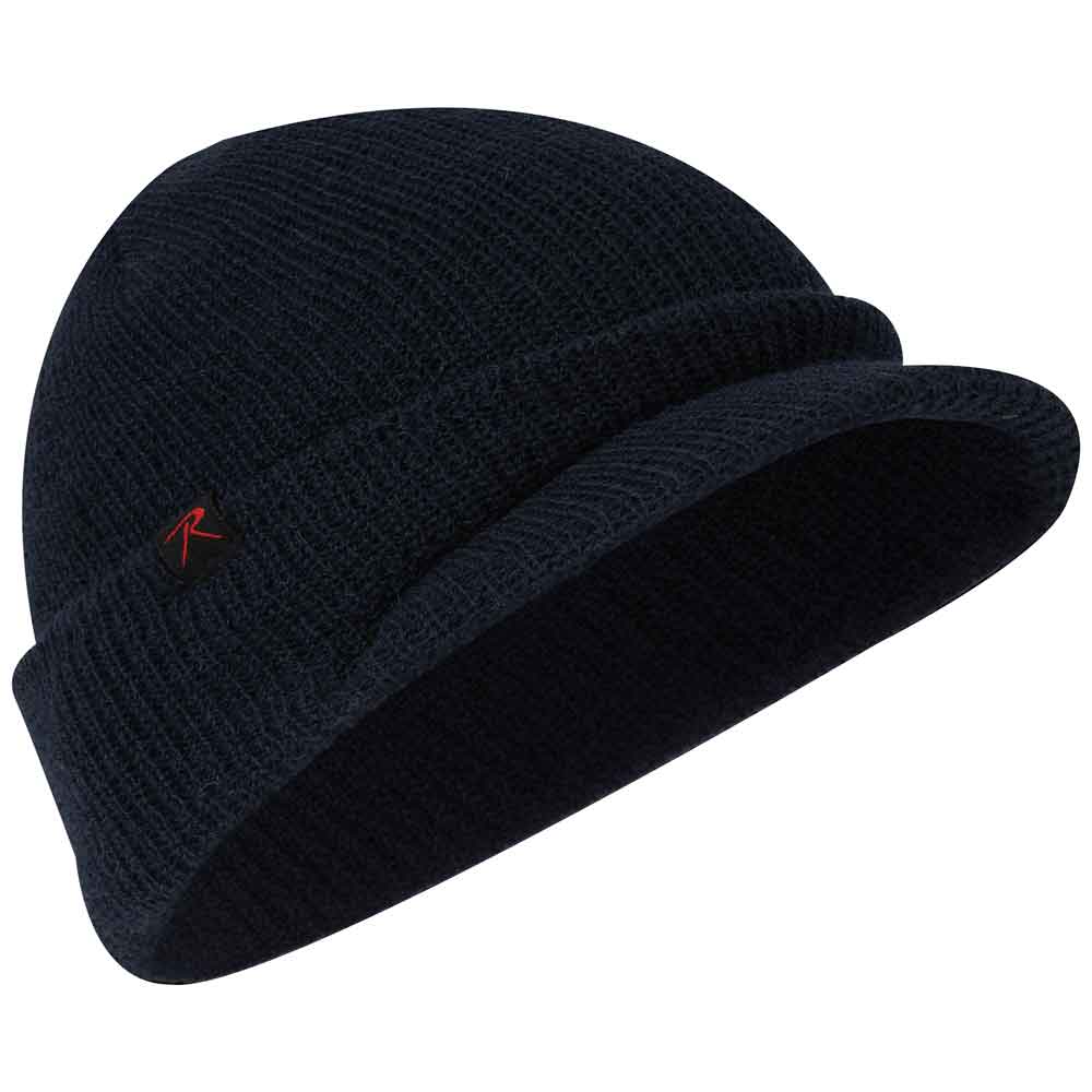 Rothco Watch Cap with Brim: WWII-Inspired Wool Hat