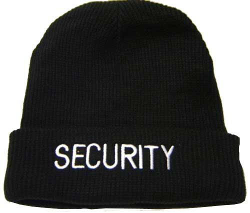 Extra Warm Security Winter Hat with Fleece Lining